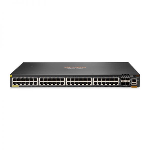 Switch HPE Aruba 6200F 48 portas Gigabit PoE 370W- 4x SFP - Layer 2